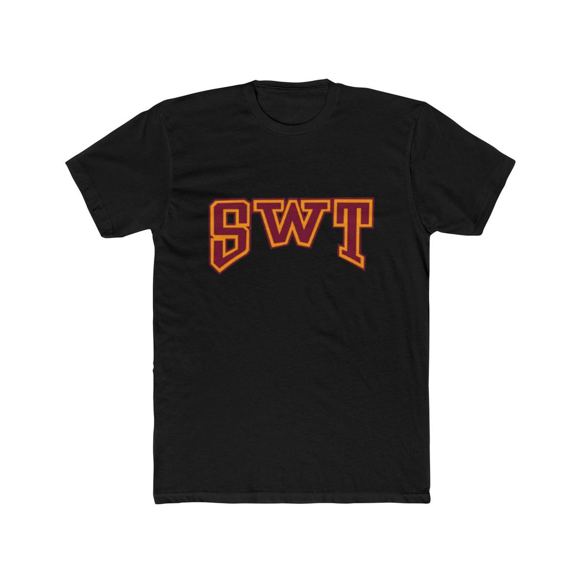 SWT, Southwest Texas, Men's Cotton Crew Tee - Etsy
