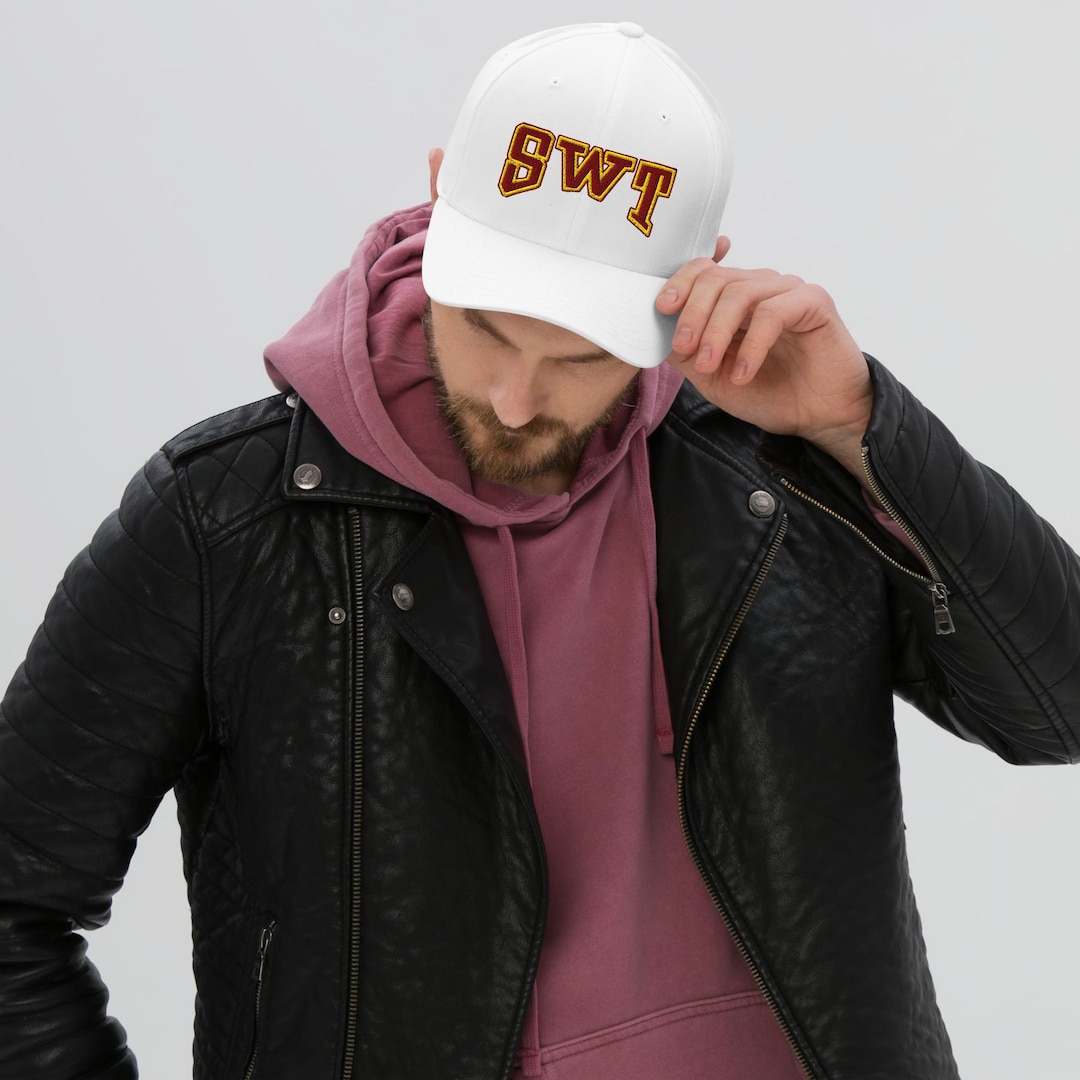 SWT Structured Twill Cap Flexfit, Southwest Texas State, Baseball Hat ...