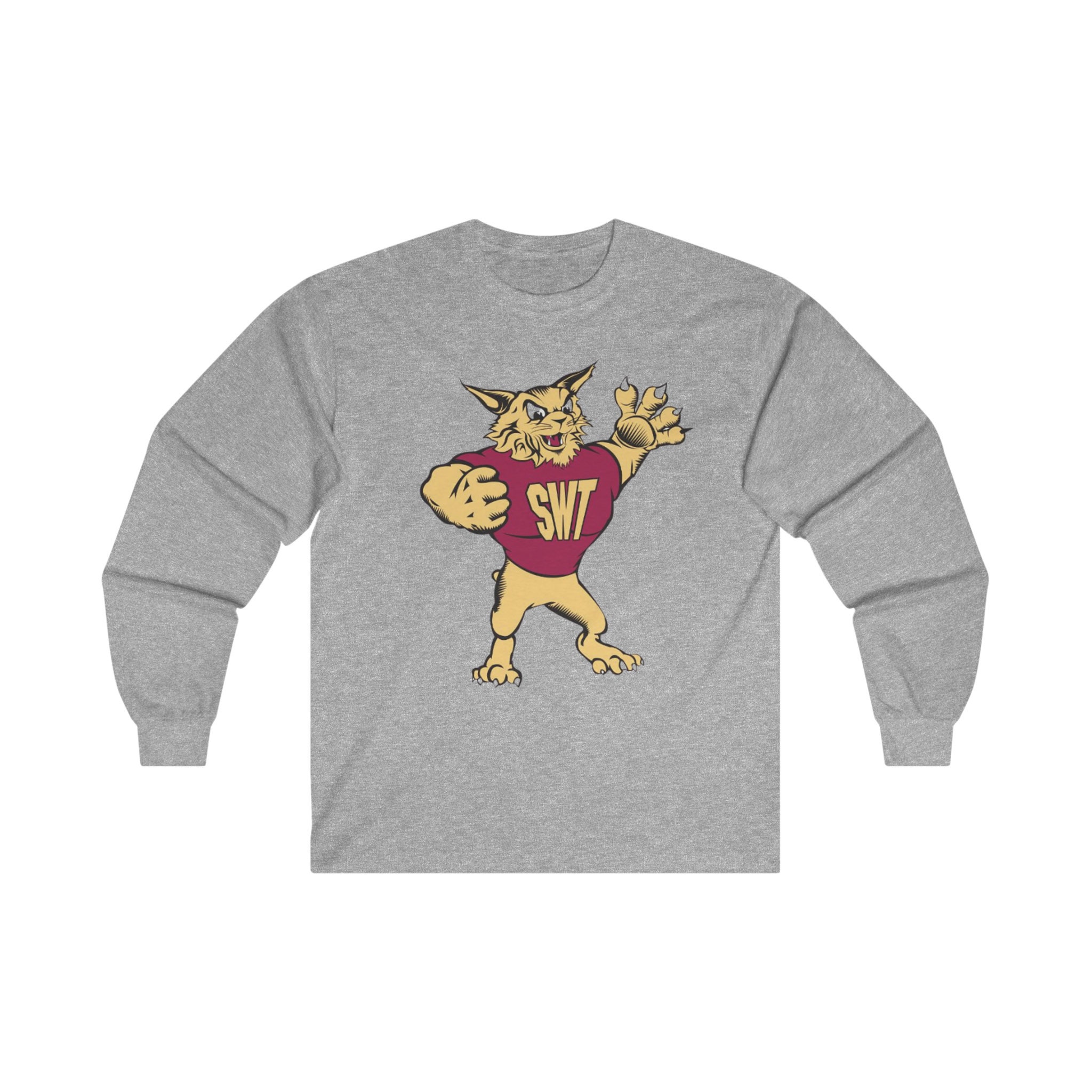 SWT Old School, Bobcat, Unisex Ultra Cotton Long Sleeve Tee - Etsy