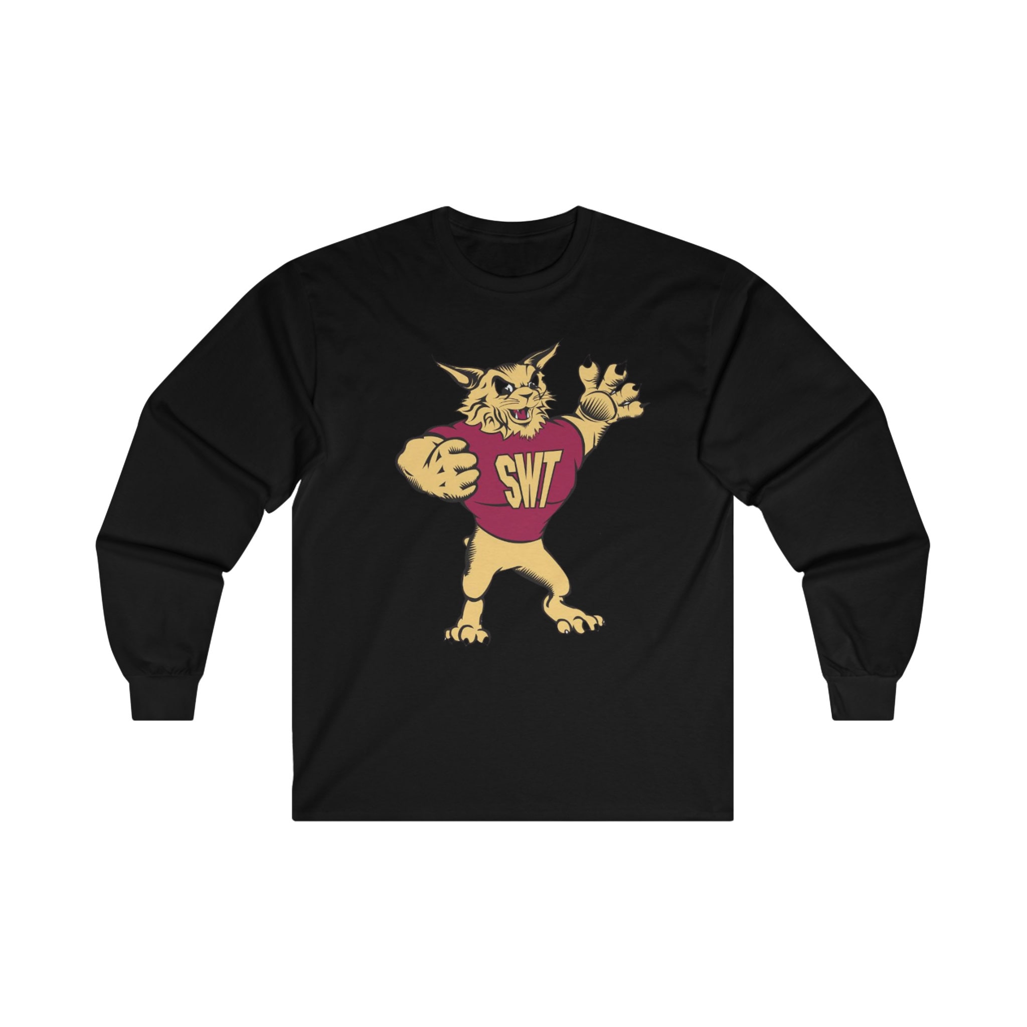 SWT Old School, Bobcat, Unisex Ultra Cotton Long Sleeve Tee - Etsy