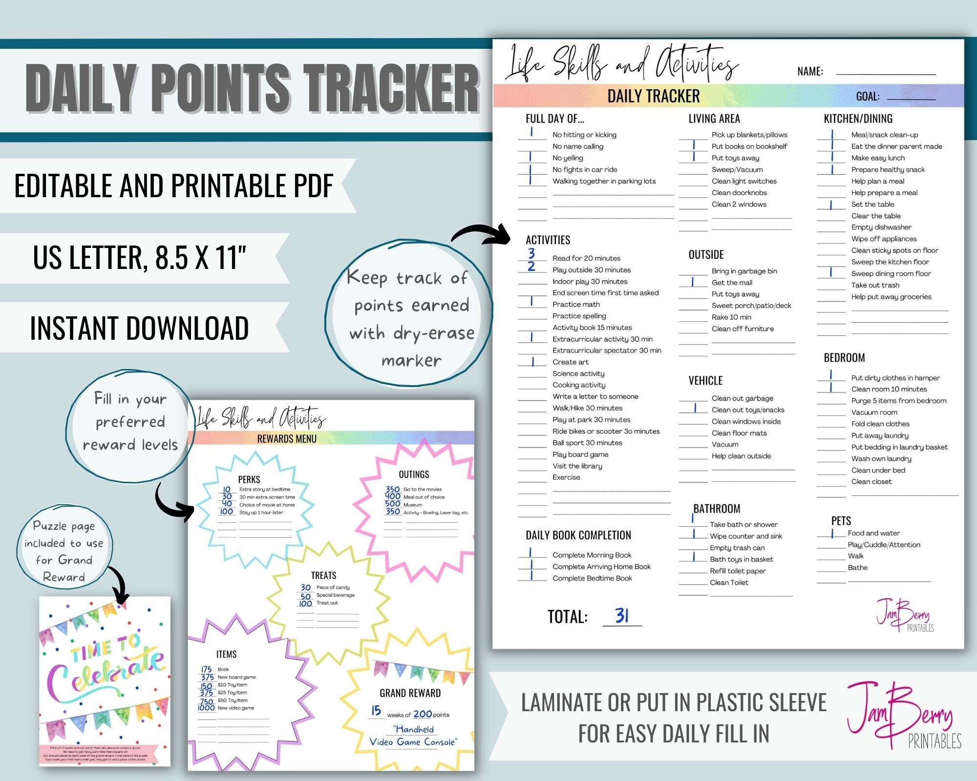Kids Rewards Chart Full Bundle Routine Task Books ADHD ASD ODD - Etsy
