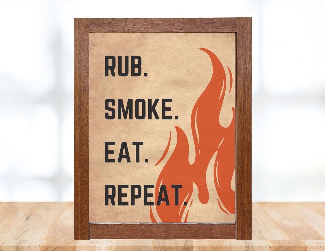 Barbeque Sign, BBQ Party Sign, Instant Download, Printable PDF and Jpeg ...