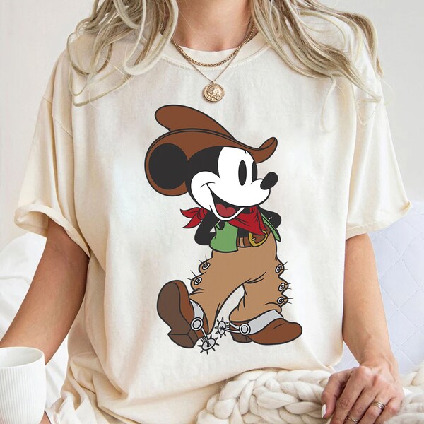 Mickey Mouse Cowboy Outfit - Etsy