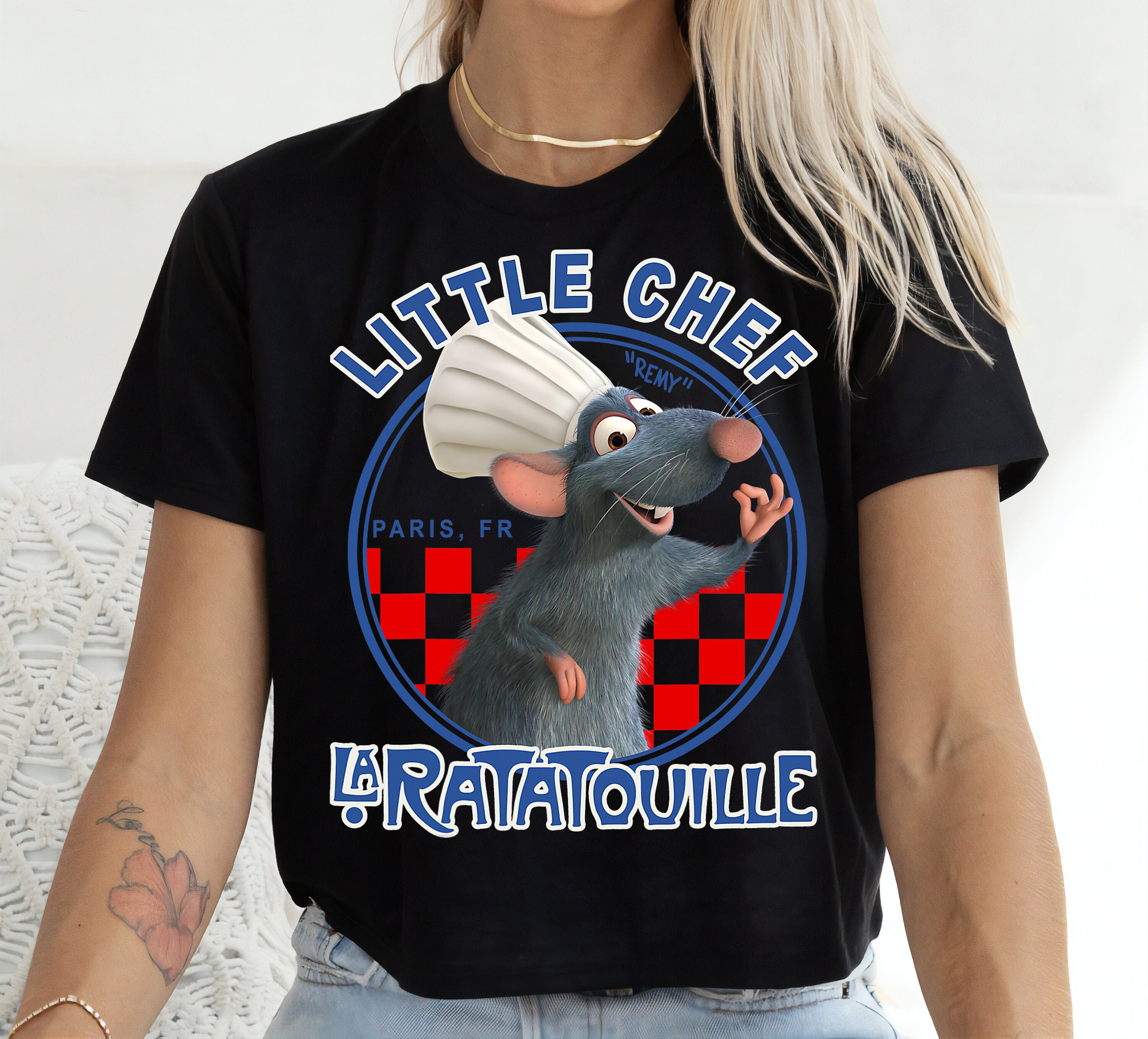 Disney Pixar Ratatouille Remy Little Chef Graphic T-shirt - Etsy