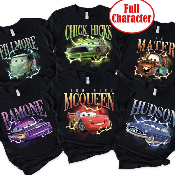 Vintage Disneyland Shirt Cars - Etsy