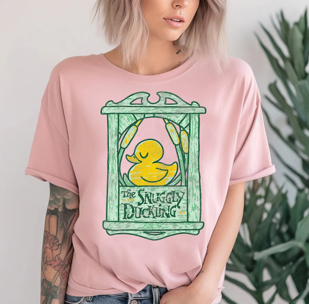 Disney Tangled the Snuggly Duckling Sign T-shirt Tangled - Etsy