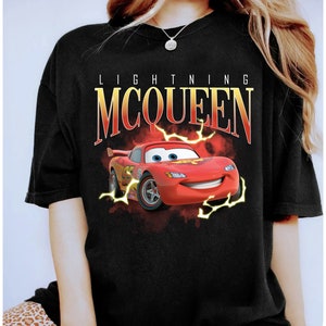 Disney Bootleg Cars Characters Lightning Mcqueen Tow Mater Hudson Shirt ...