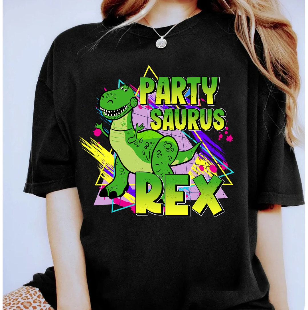 Funny Disney Toy Story Shirt, Party Saurus Rex Shirt, Toy Story ...