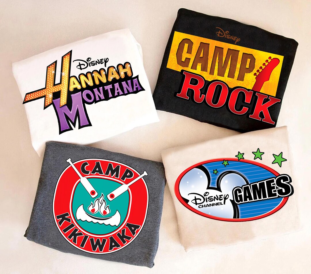 Retro Disney Channels Shirt, Disney Channel Games Camp Rock Bunk'd Camp ...