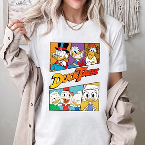 Disney Ducktales Retro 90s Group Characters Shirt, Huey Dewey Louie ...