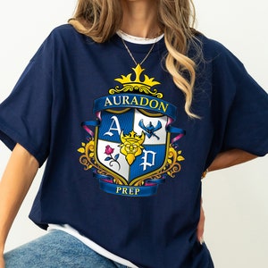 Disney Descendants Auradon Prep Crest T-shirt, Descendants Movie Shirt ...