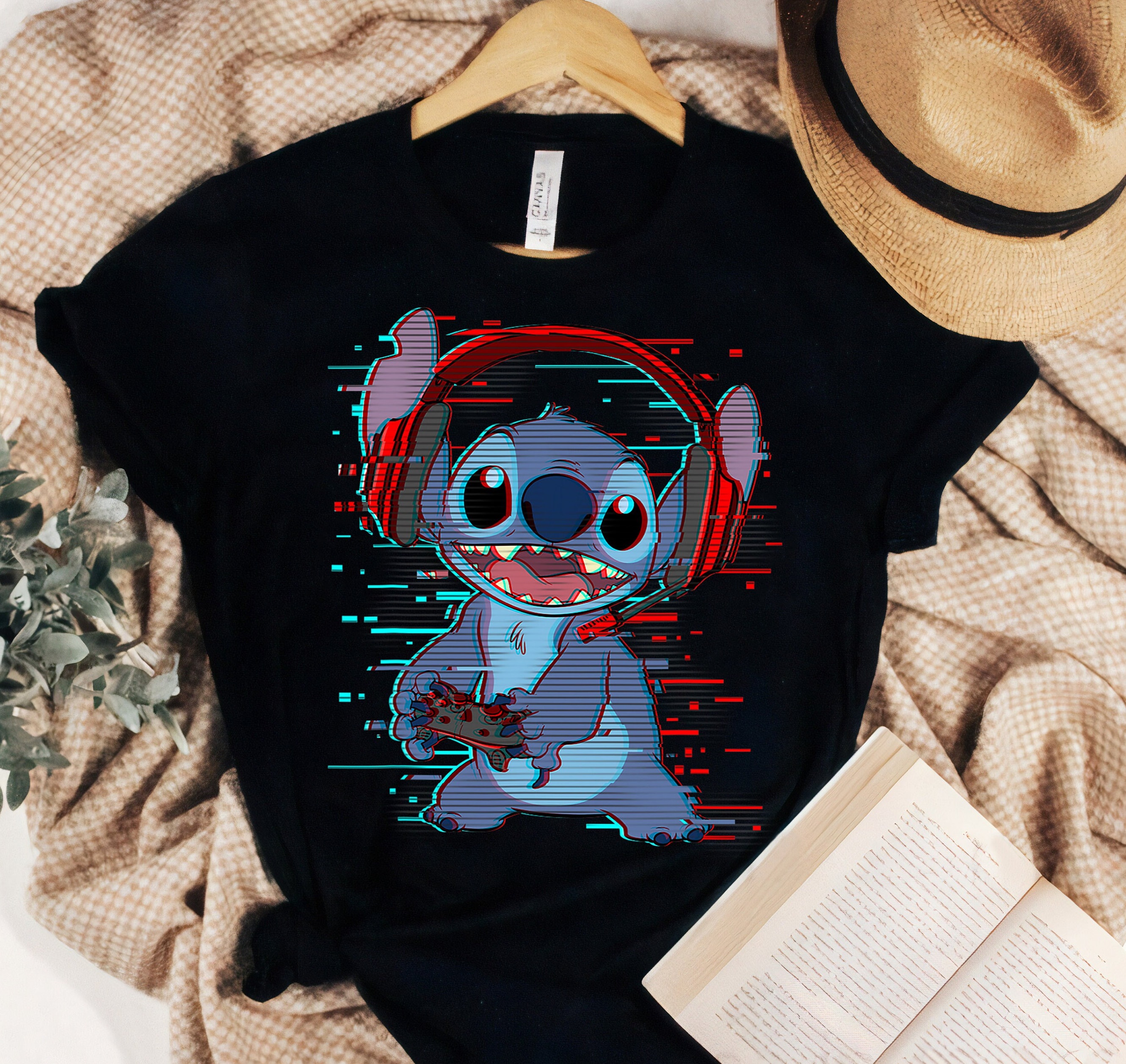 Disney Lilo & Stitch Gamer Glitch Headset and Controller - Etsy