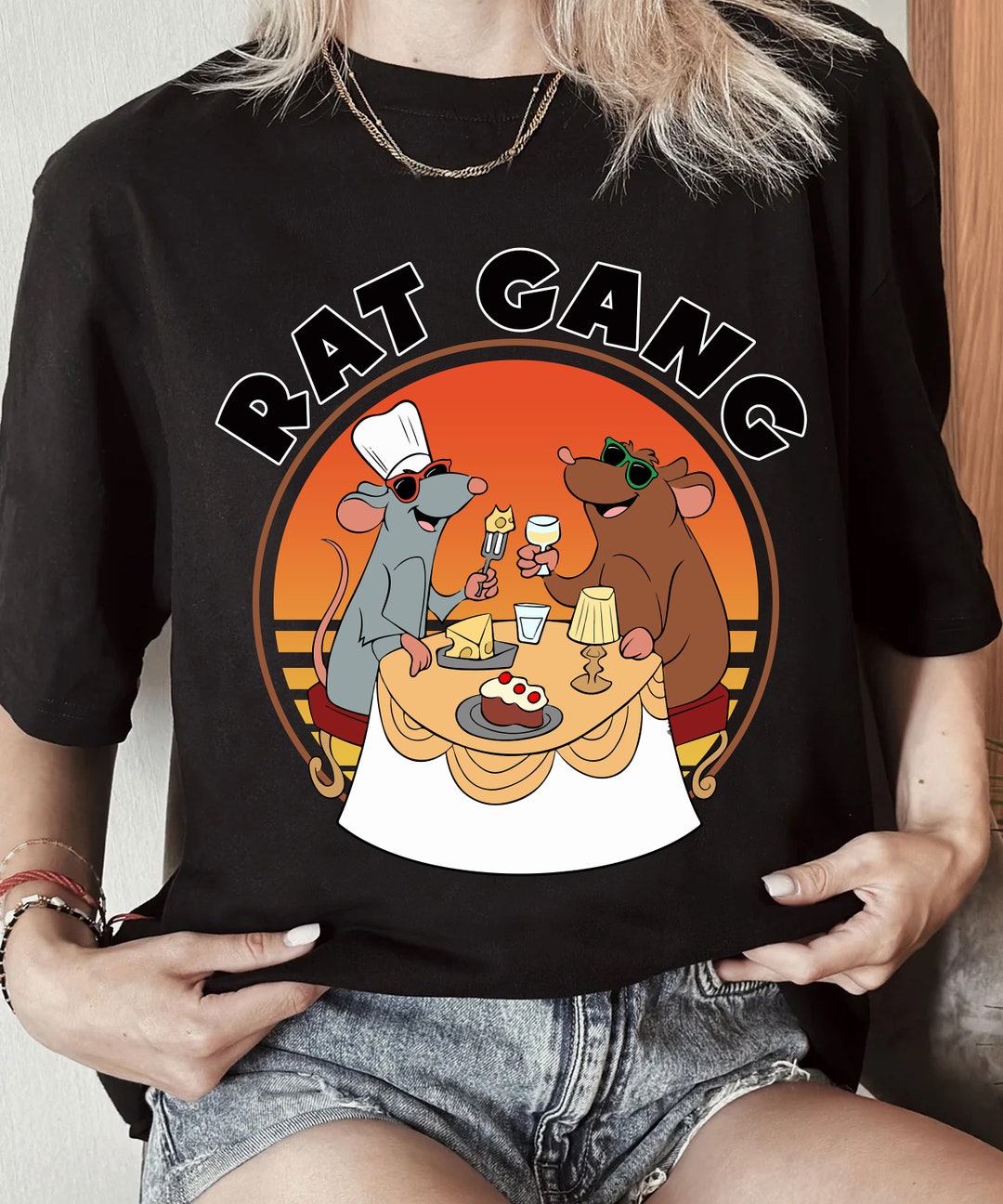 Funny Remy Chef and Emile Rat Gang T-shirt, Disney Ratatouille Anyone ...