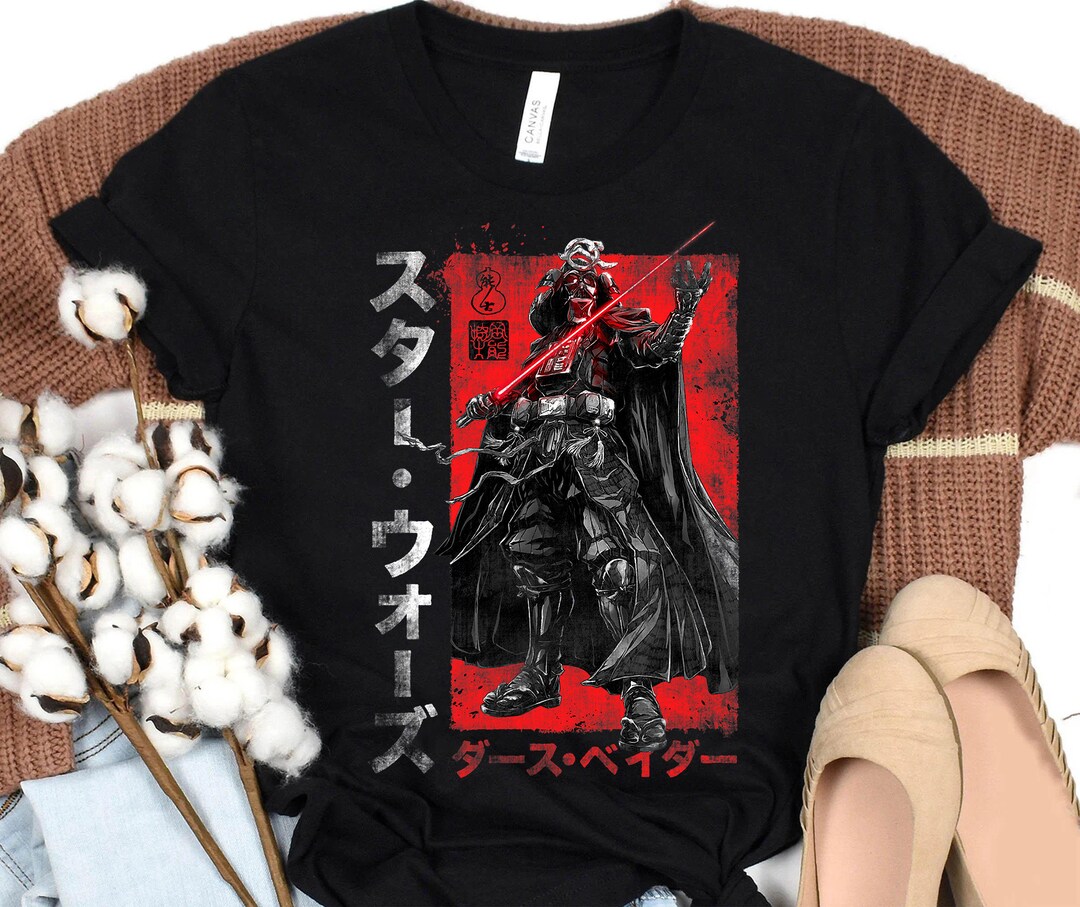 Star Wars Visions Samurai Vader Reach T-shirt, Star Wars Fan Gift, Star ...