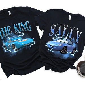 Disney Bootleg Cars Characters Lightning Mcqueen Tow Mater Hudson Shirt ...