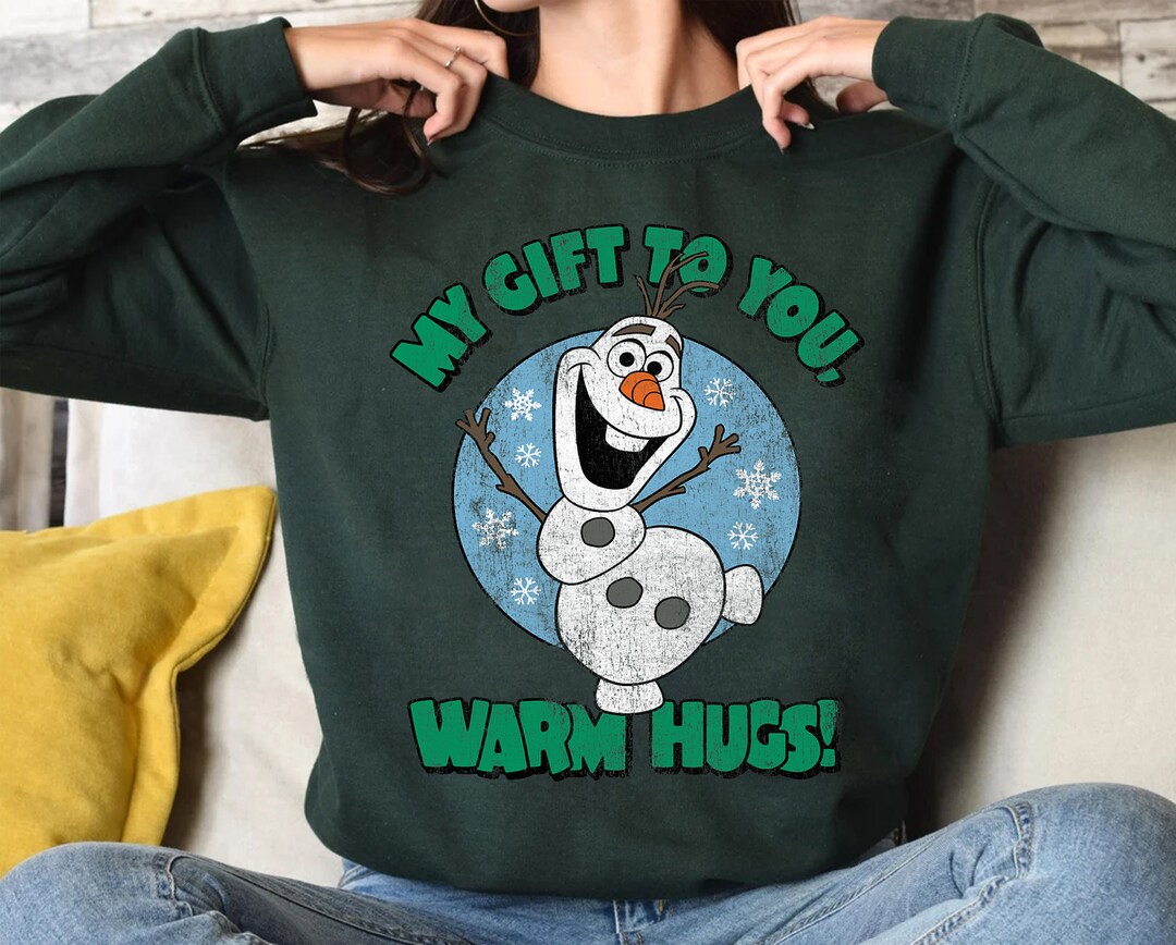 Disney Frozen Olaf My Gift to You Warm Hugs Christmas T-shirt ...