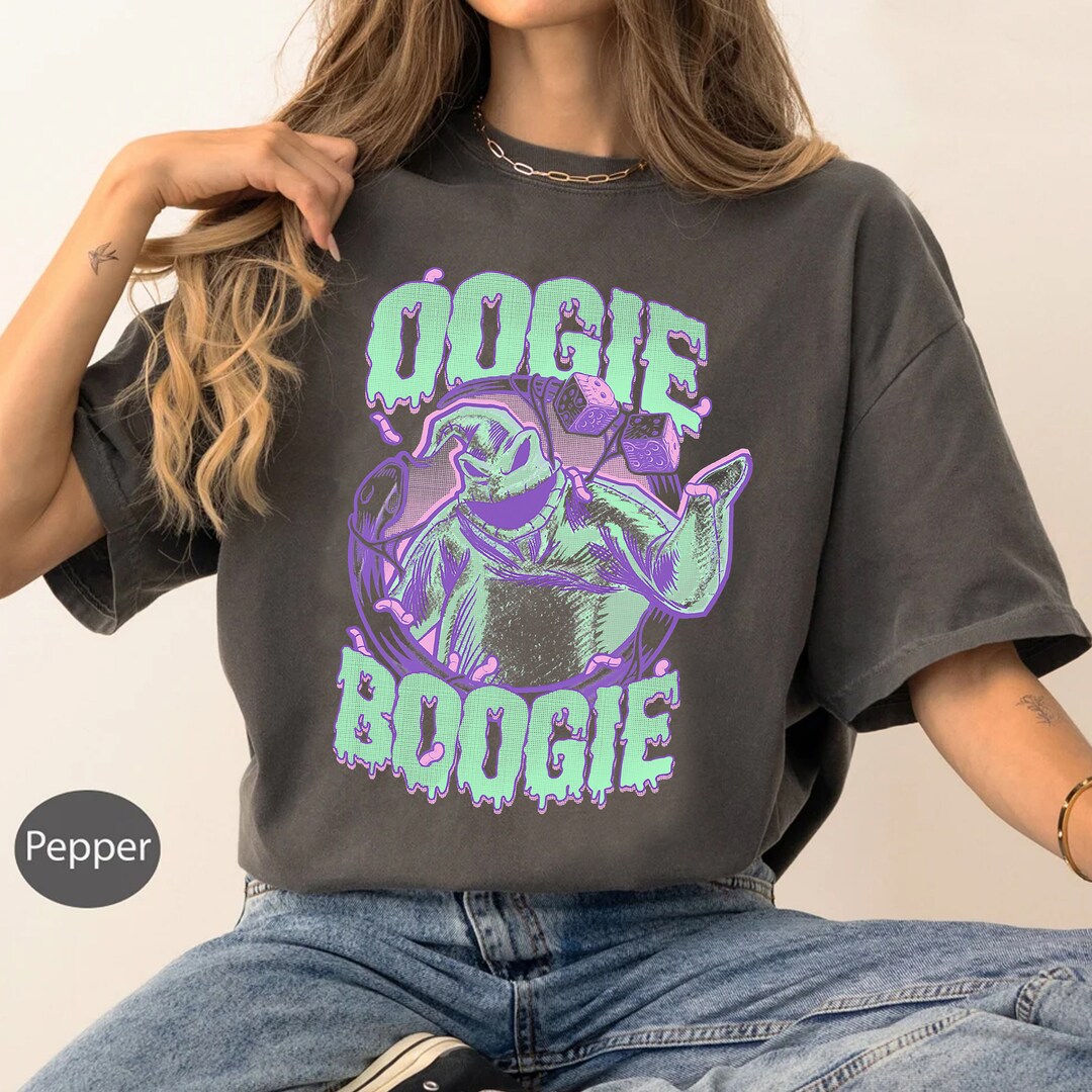 Disney the Nightmare Before Christmas Shirt Oogie Boogie Portrait T ...