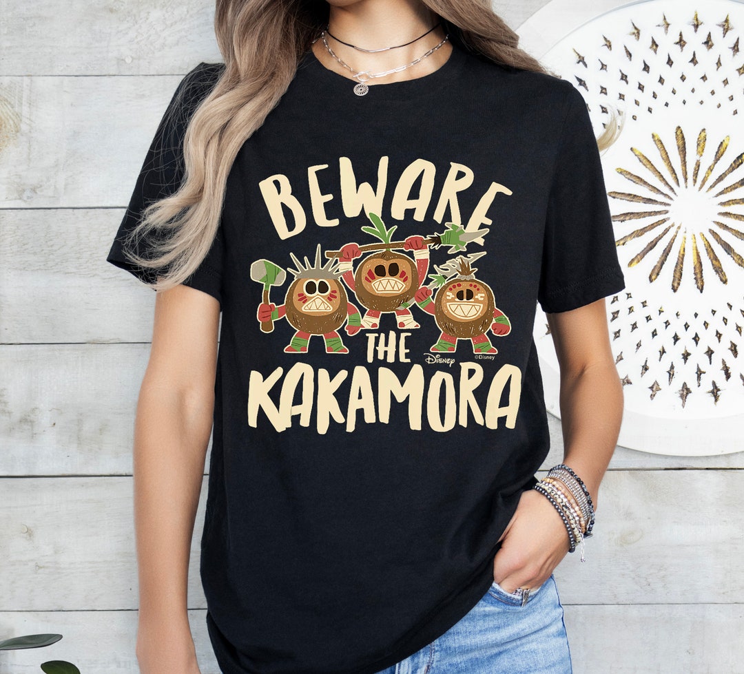 Vintage Disney Moana Beware the Kakamora Shirt, Kakamora Coconut Pirate ...