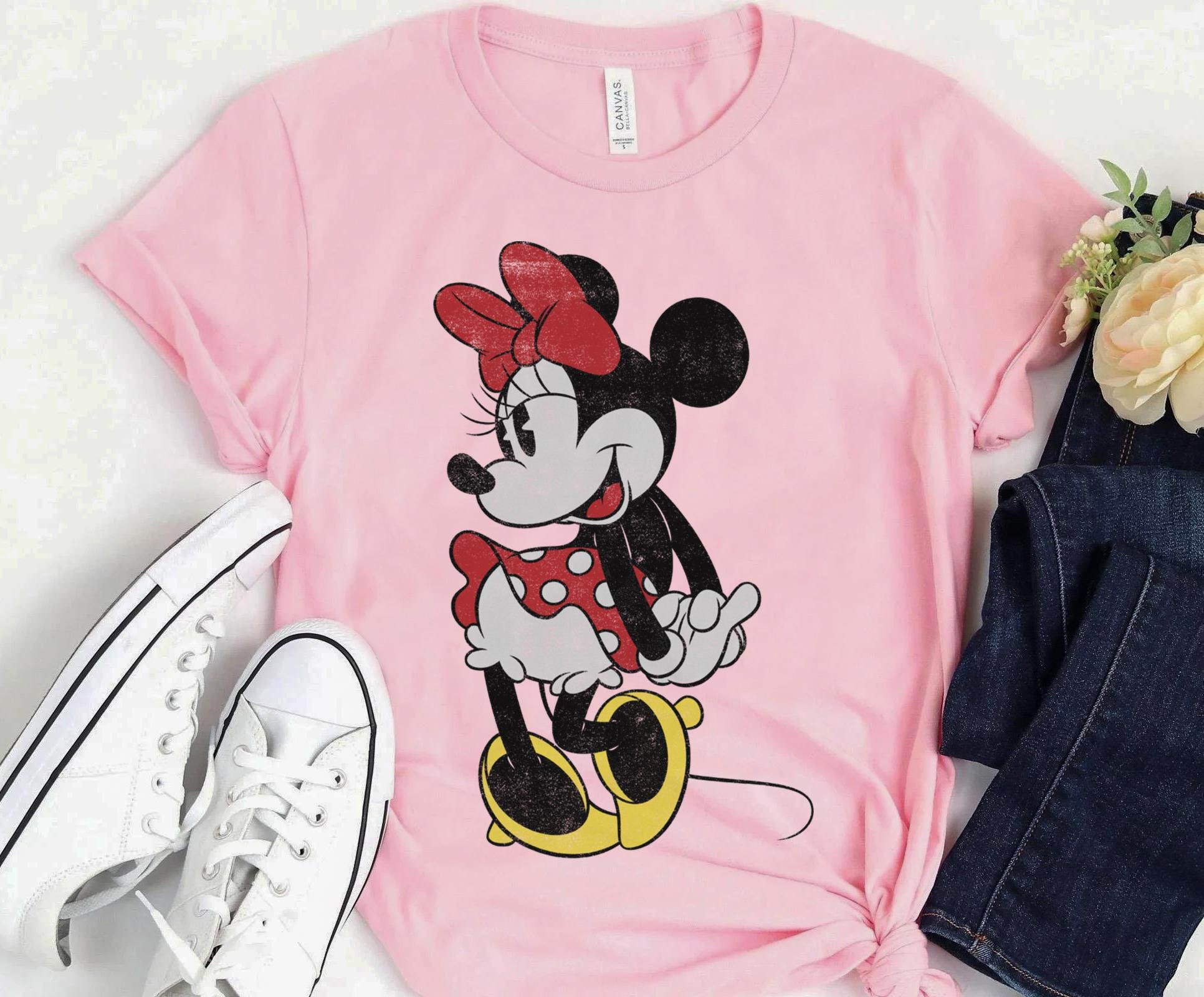 Disney Mickey and Friends Minnie Mouse Sweet Portrait T-shirt, Minnie ...