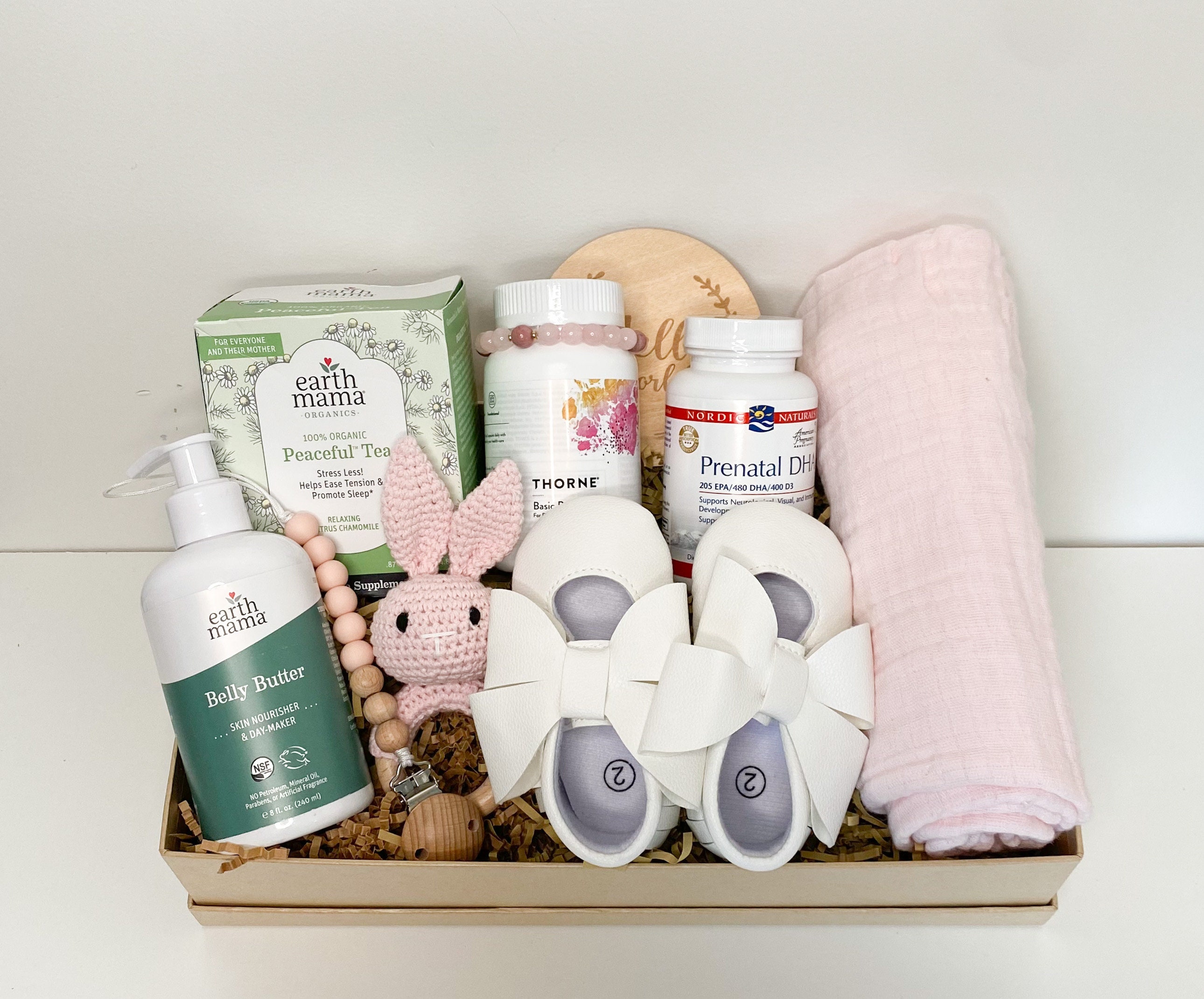 Second & Third Trimester Pregnancy Box New Mom Gift Prenatal ...