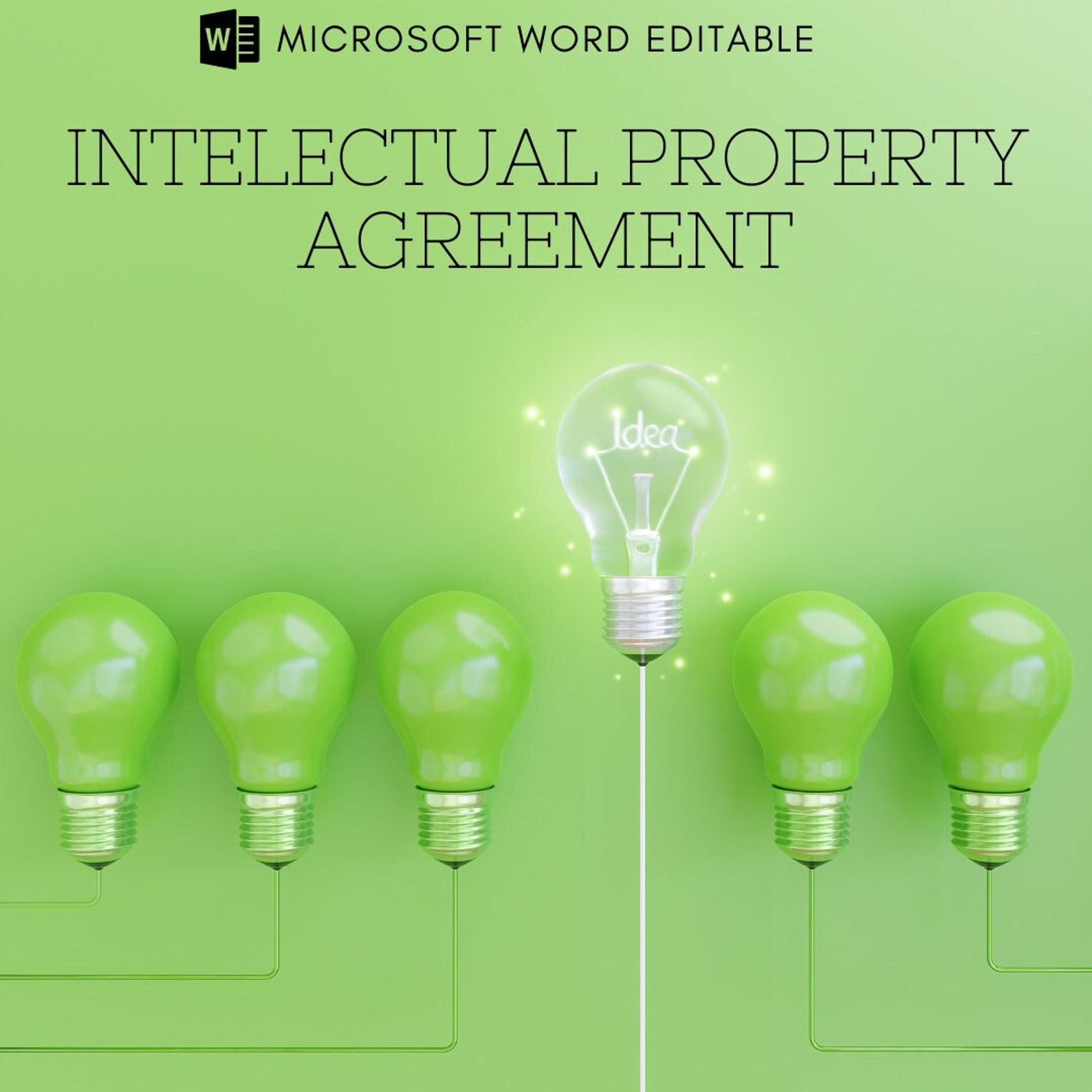 Downloadable Document Template Contract Intellectual Property Agreement ...