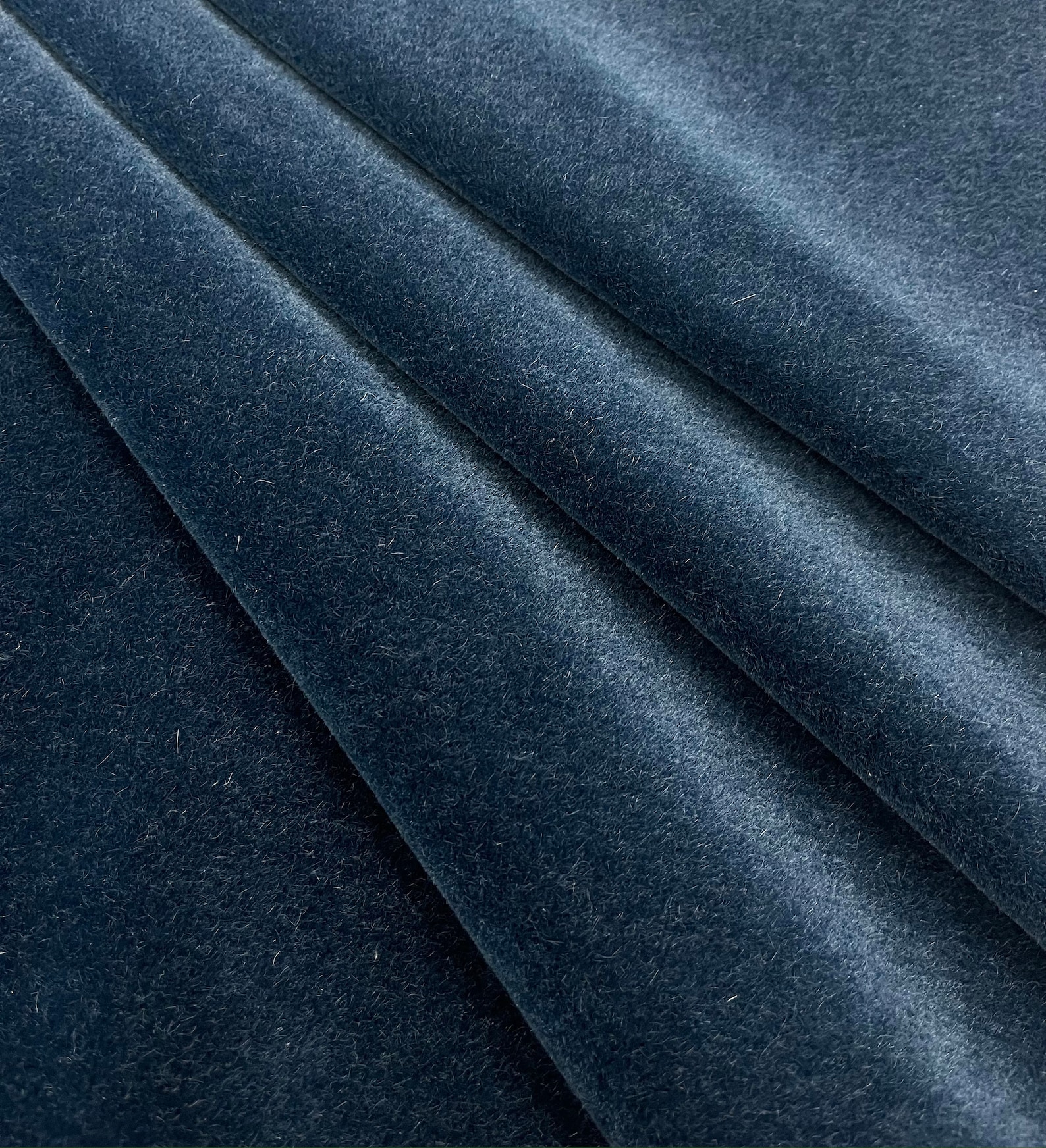 Sapphire Mohair Angora Goat Fabric - 1.5yd - Etsy