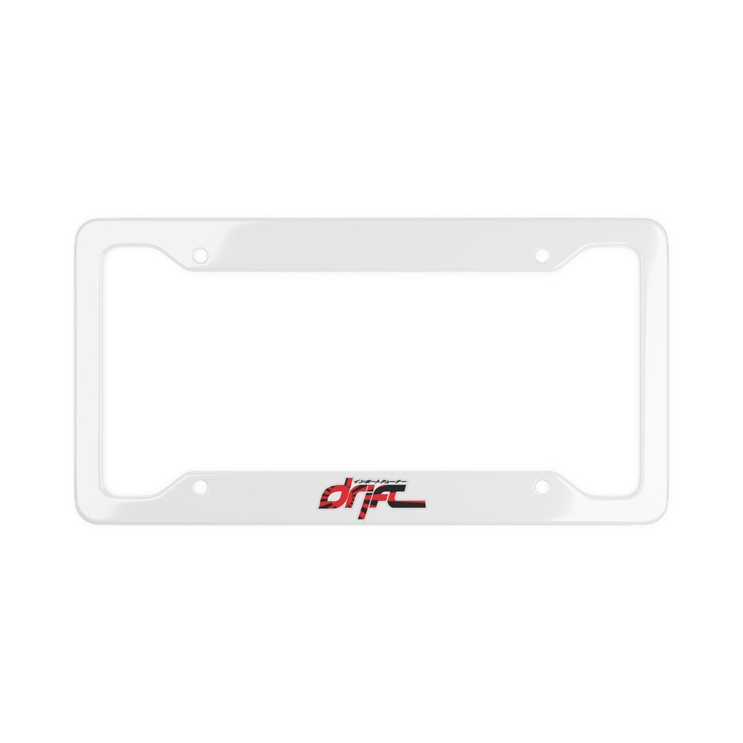 Aluminum JDM drift License Plate Frame - Etsy