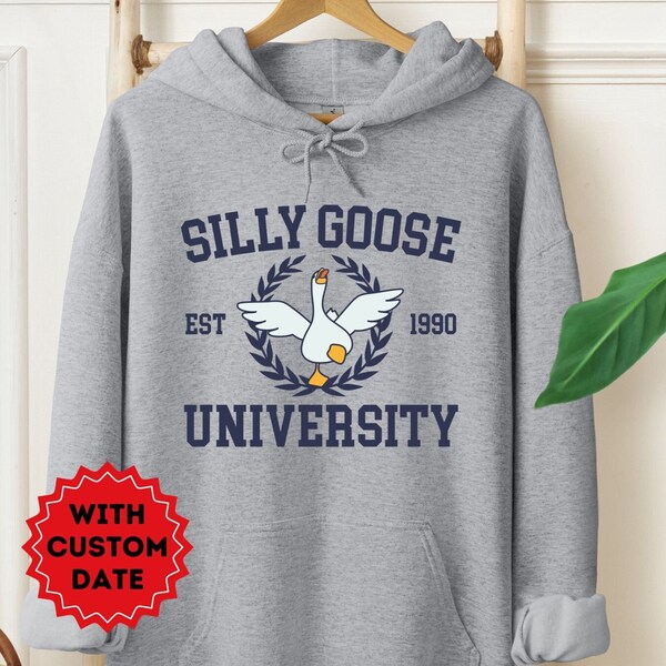 Custom Silly Goose University Hoodie - Etsy