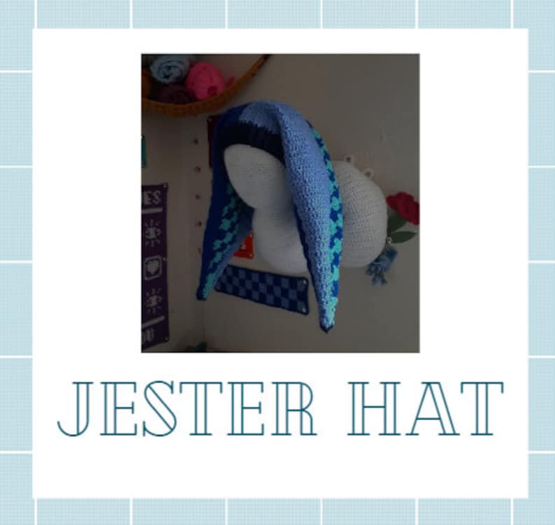 Crochet Jester Hat PATTERN - Etsy