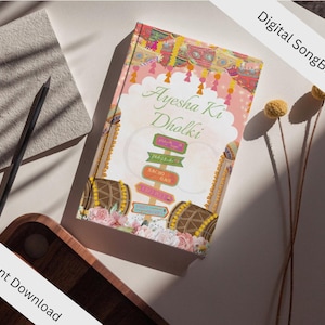 Modern Dholki Song Book, Mayoun Mehndi Songs (digital Download) - Etsy