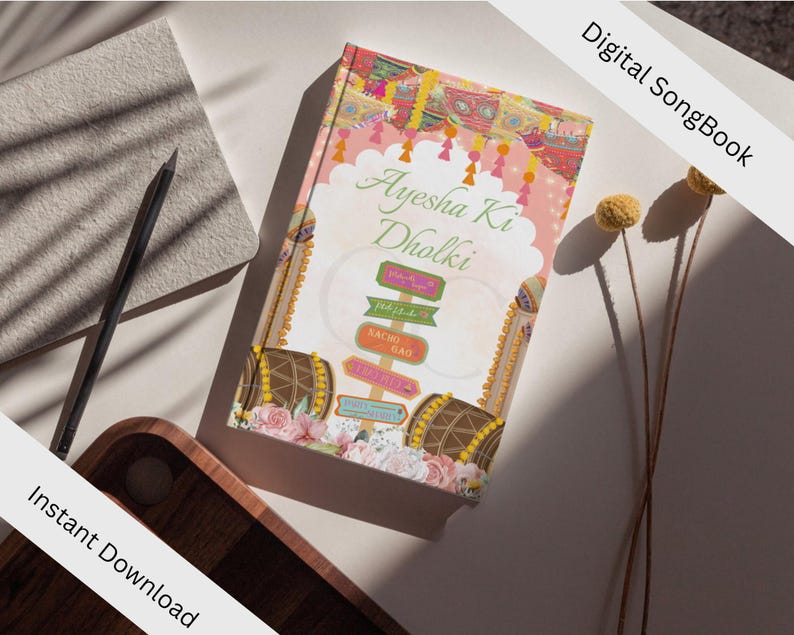 Modern Dholki Song Book, Mayoun Mehndi Songs (digital Download) - Etsy