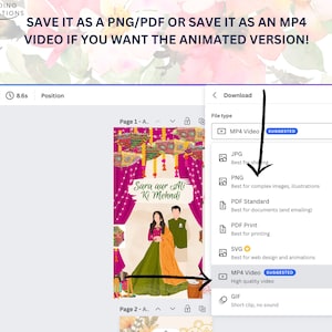 Animated Digital Mehndi Mayoun Mayun Haldi Dholki Invitation Card ...