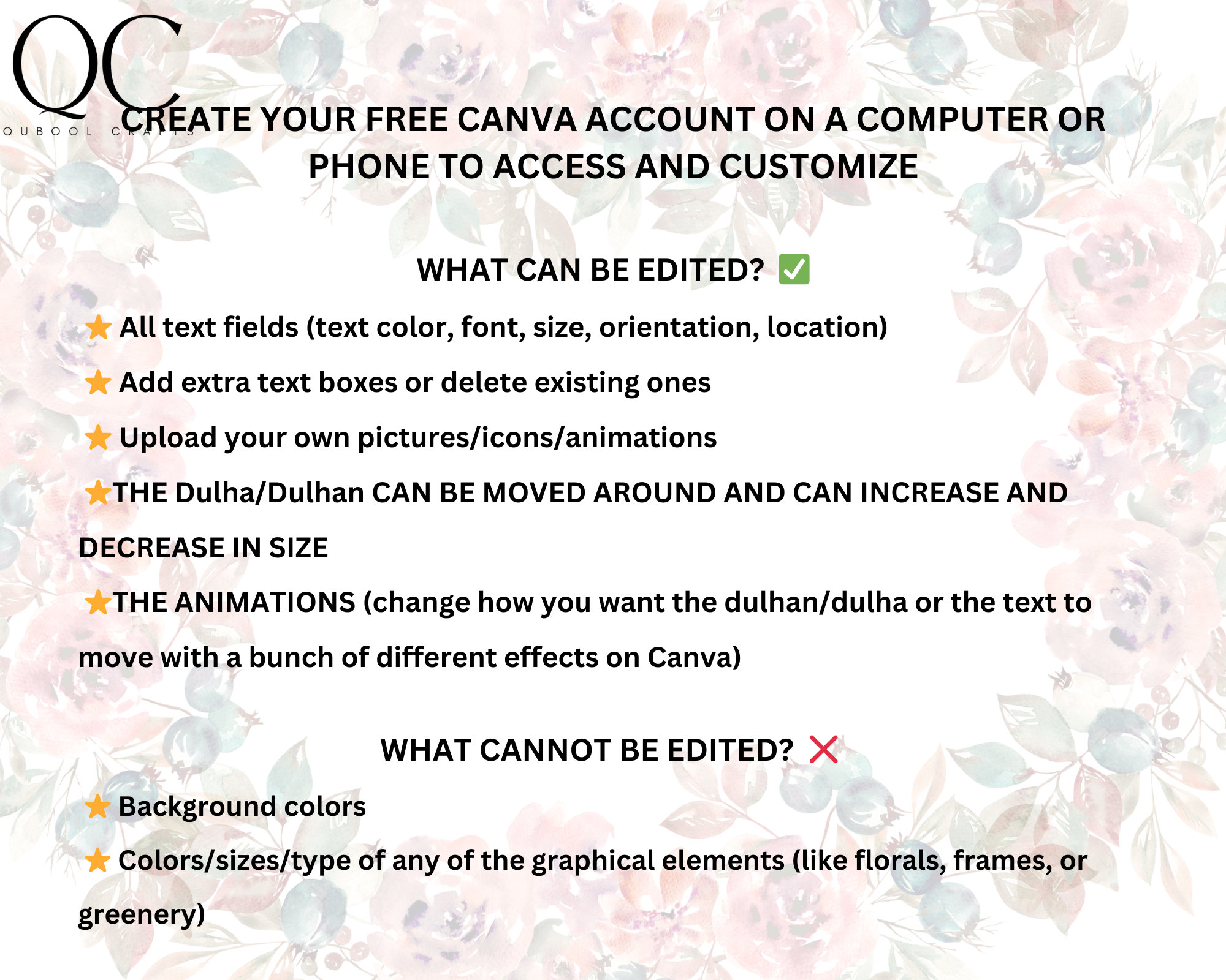 Animated Pink Walima Engagement Shaadi Nikkah Wedding Digital Desi ...