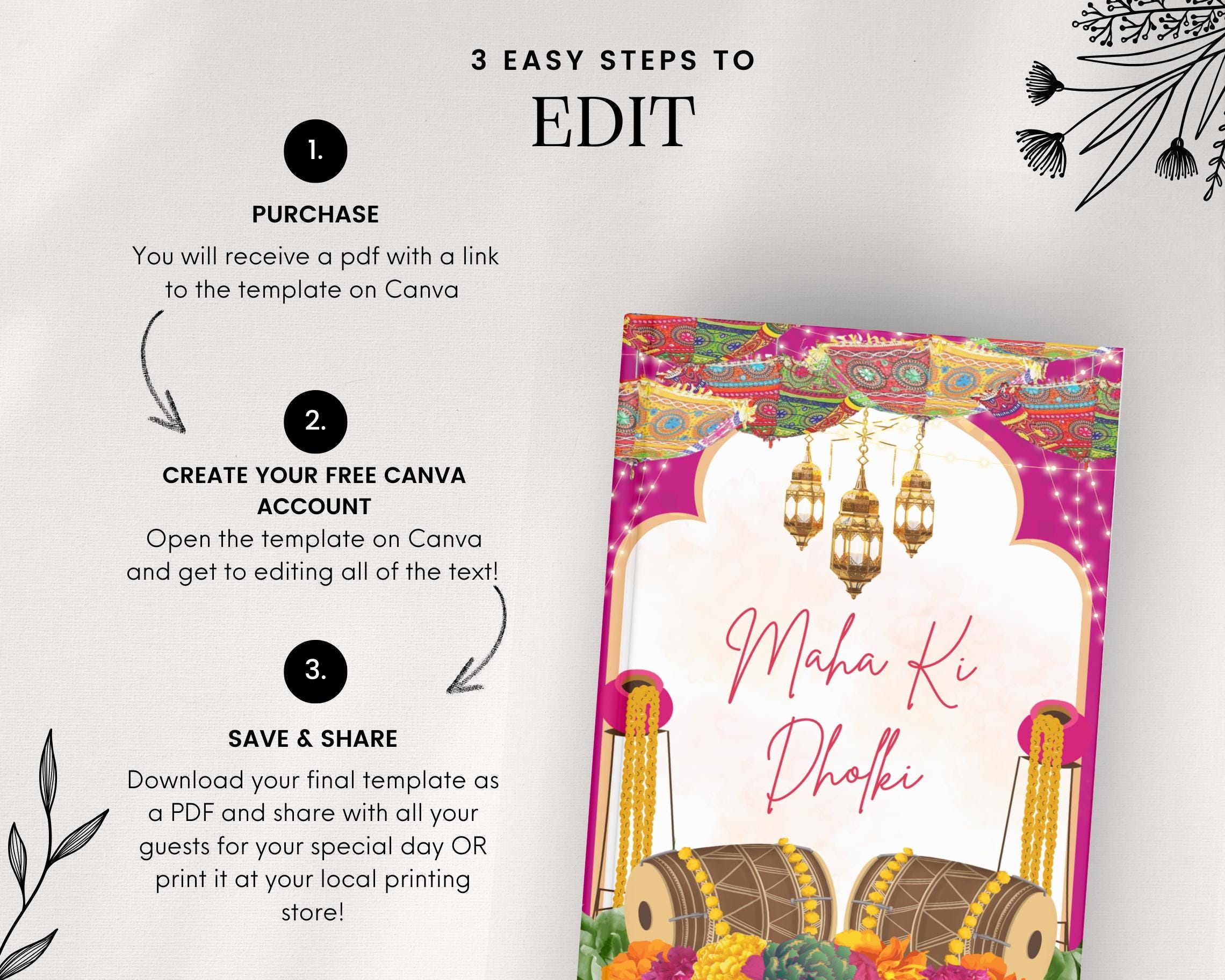 DIGITAL DOWNLOAD Modern Dholki Book, Mayoun Mehndi Song Book Desi Song ...