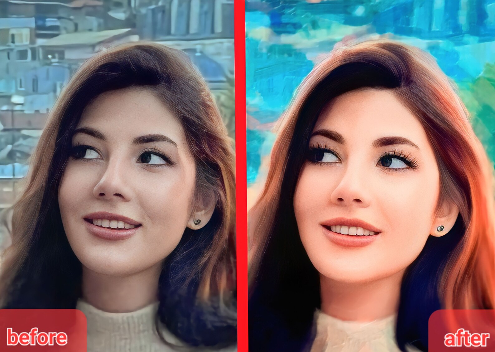 Digital Portrait by Photo, Photo Editing, Oil Painting, Screensaver by ...