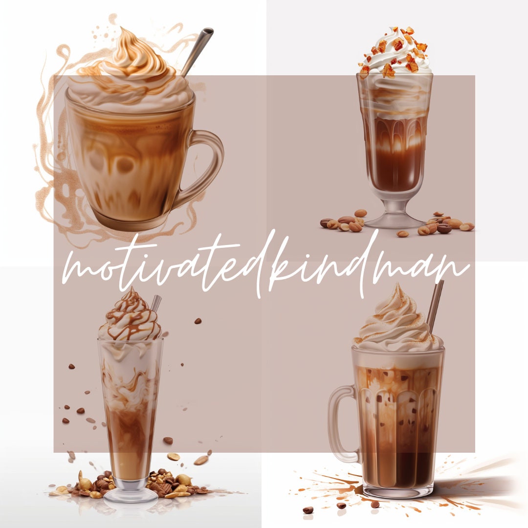 Coffee Clipart Bundle, Drinks Clipart, Coffee Grinders, Coffee Beans ...