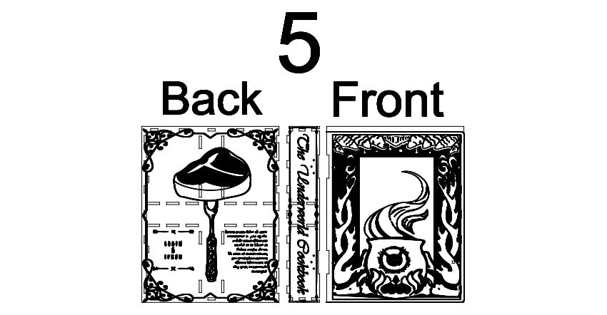 Grimoire/book Deck Box - Etsy