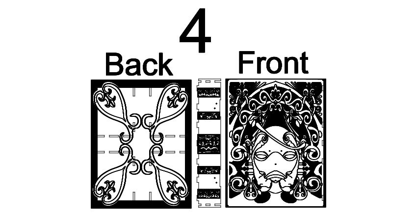 Grimoire/book Deck Box - Etsy