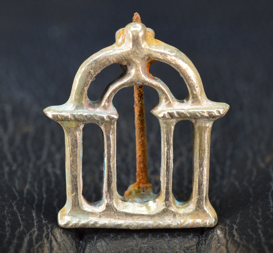 Roman Solid Silver Brooch Fibula - Etsy