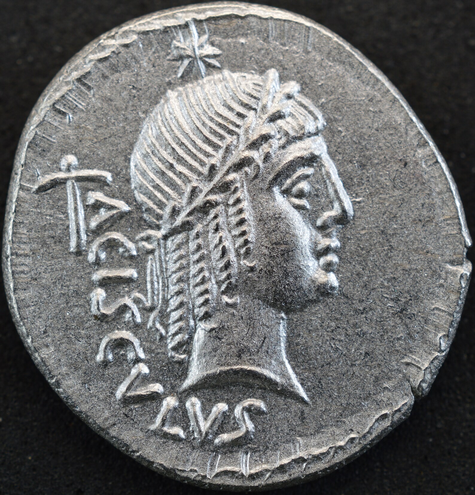 Silver Roman Denarius of Lucius Valerius Acisculus Solid Silver Coin - Etsy