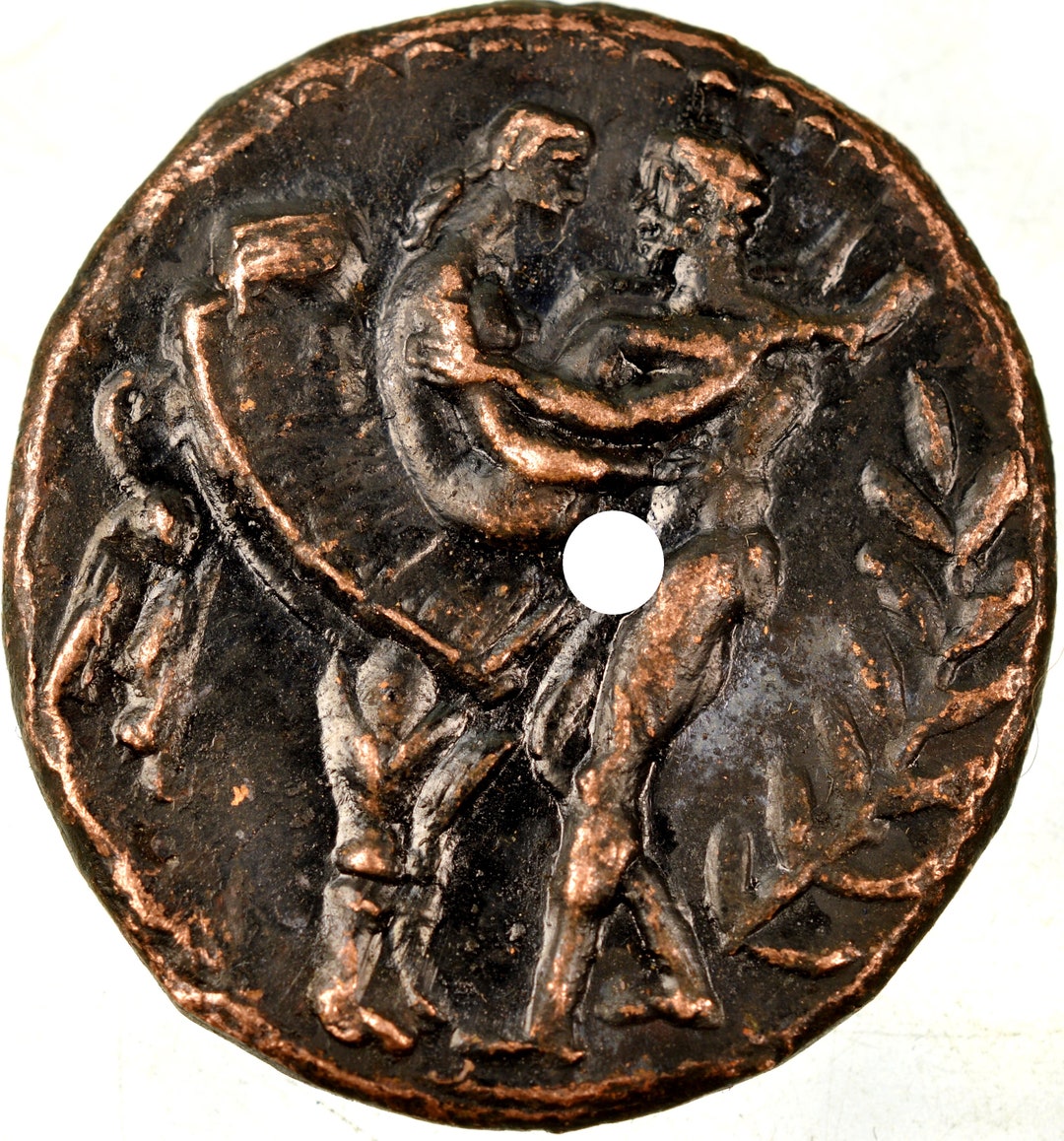 Roman Æ Spintria Brothel Entry Token XII Bronze Coin - Etsy