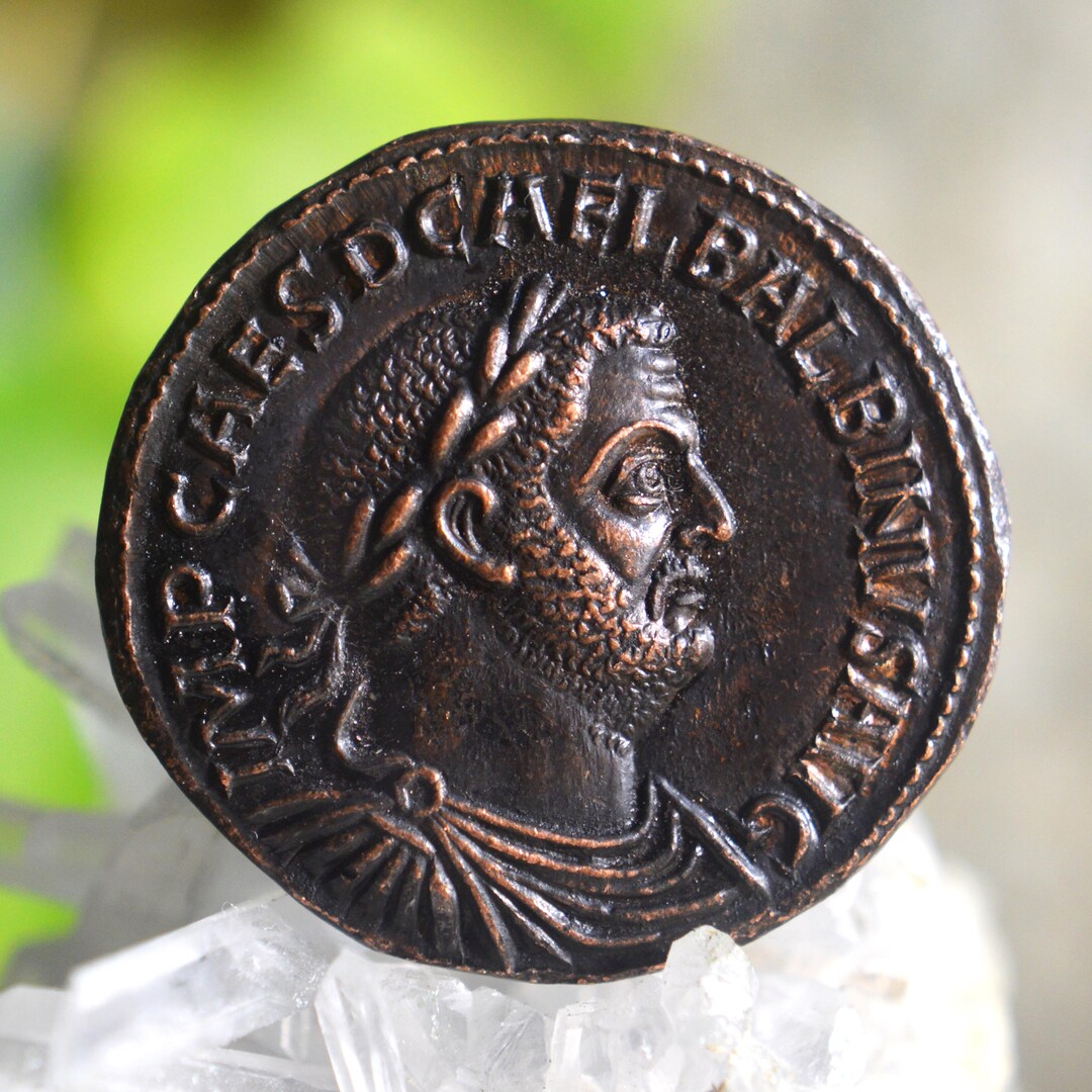 Roman Æ Sestertius of Balbinus balbinvs With Pupenius and Gordian III ...