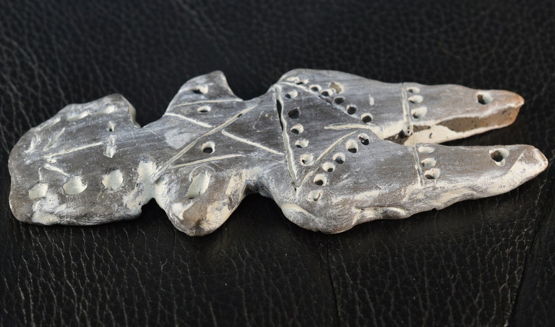 A Neolithic Grey Clay Female Standing Idol Ceramic Sculpture - Etsy