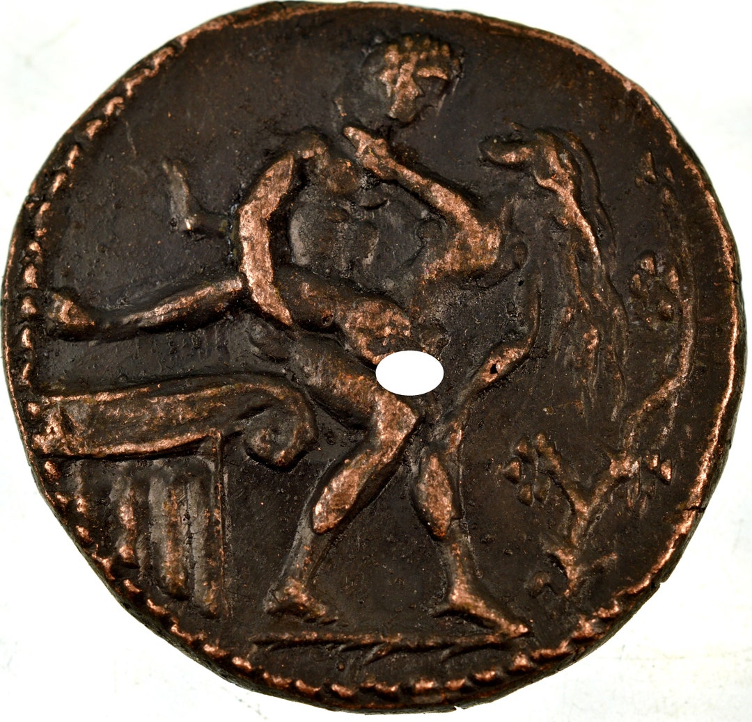Roman Æ Spintria Brothel Entry Token XV Bronze Coin - Etsy