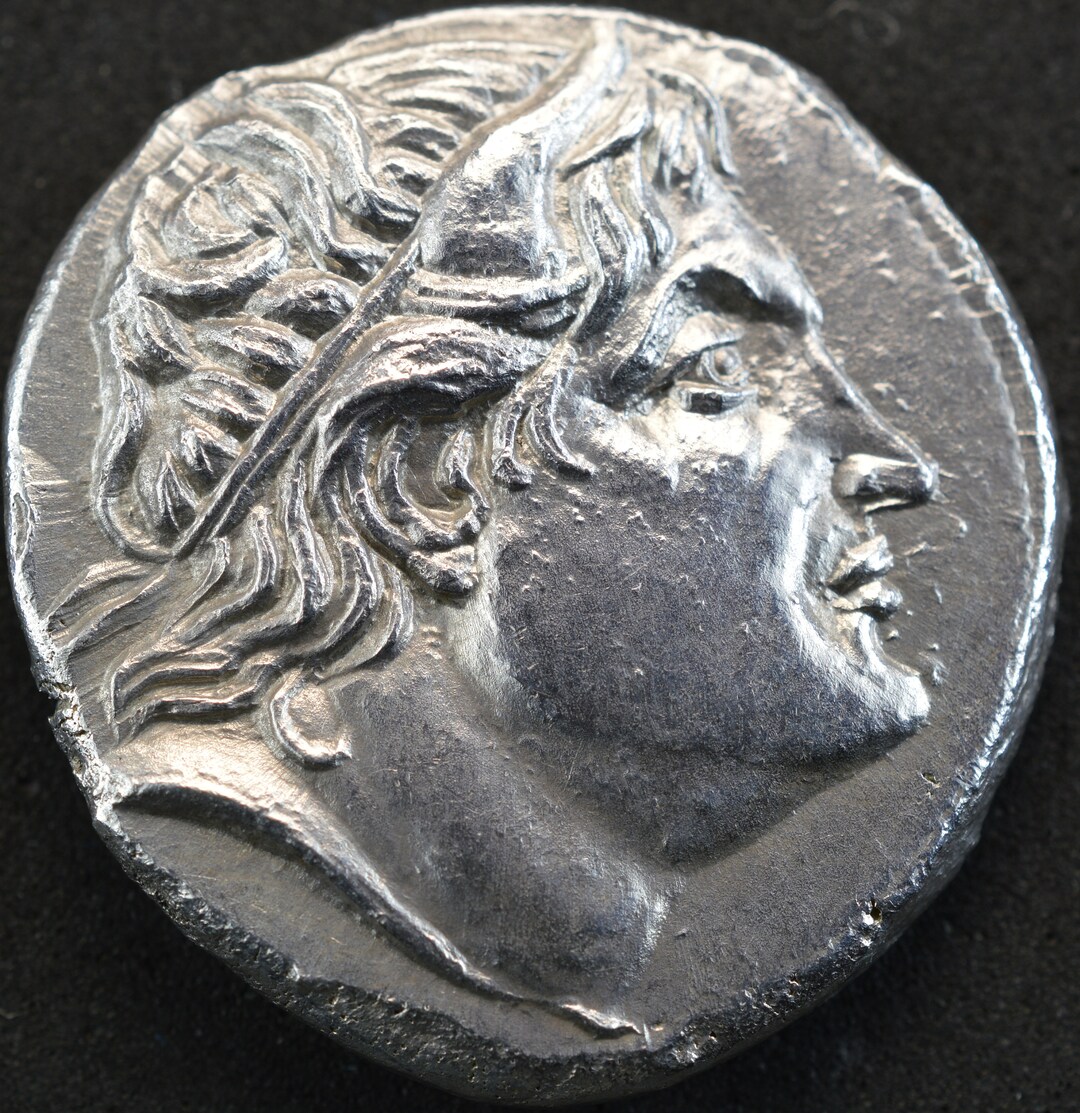 Silver Greek Tetradrachm of Demetrius Poliorcetes demetrios Poliorketes ...