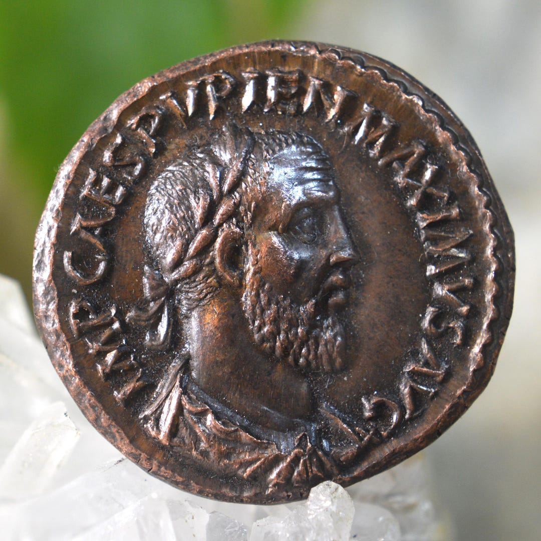 Roman Æ Sestertius of Pupienus, PVPIENVS PAX Bronze Coin - Etsy