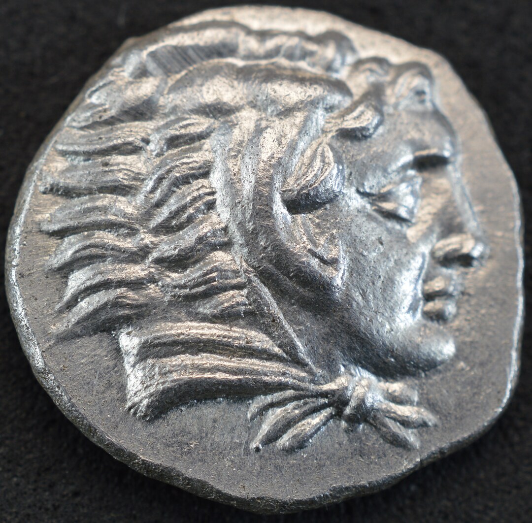 Silver Greek Hemidrachm of Alexander III the Great, Solid Silver Coin ...