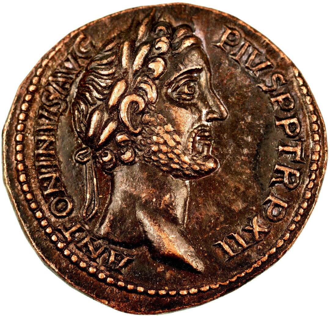 Roman Æ as of Antoninus Pius Bronze Coin - Etsy