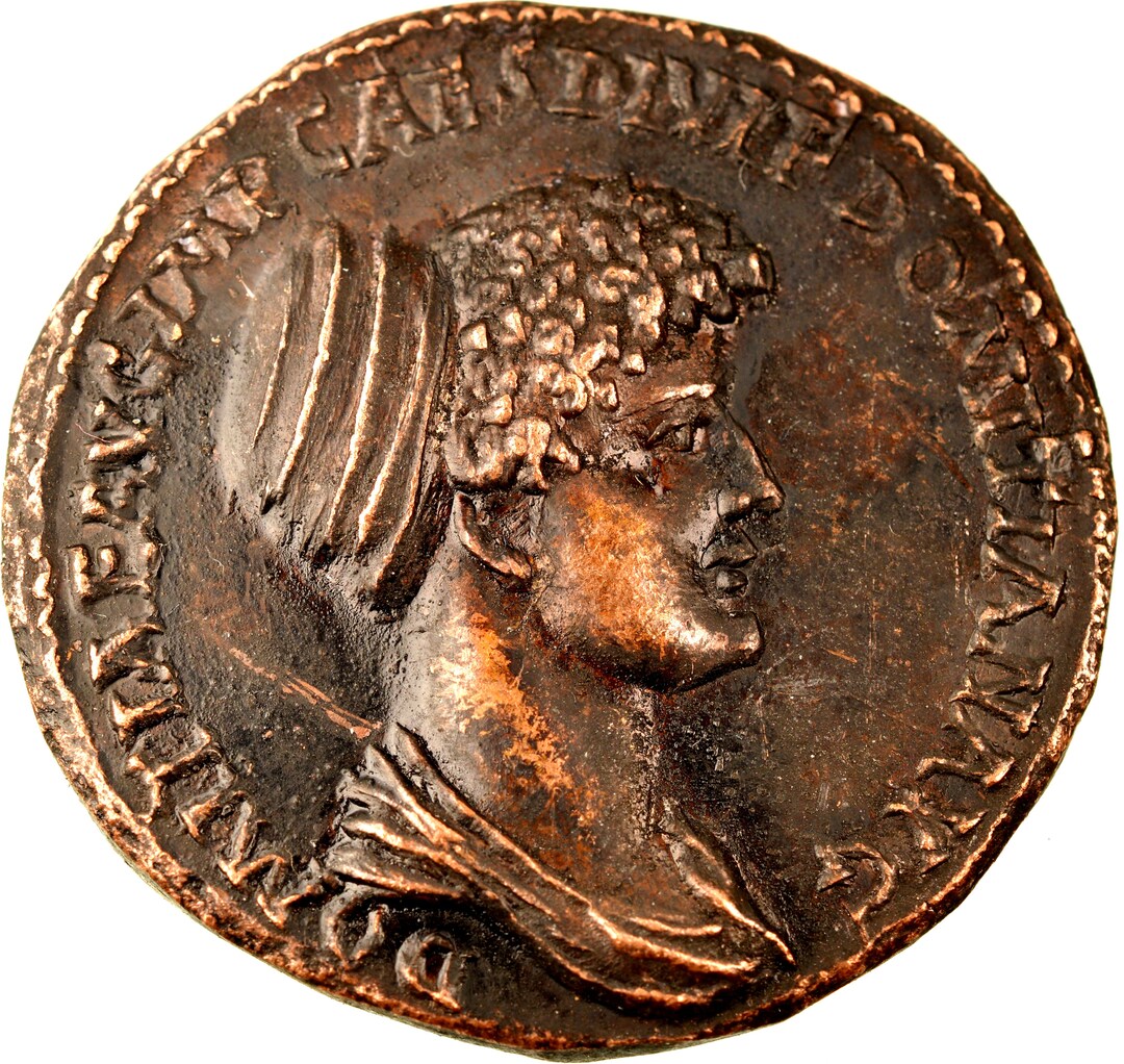 Roman Æ Sestertius of DOMITIA LONGINA Wife of DOMITIAN Bronze Coin - Etsy