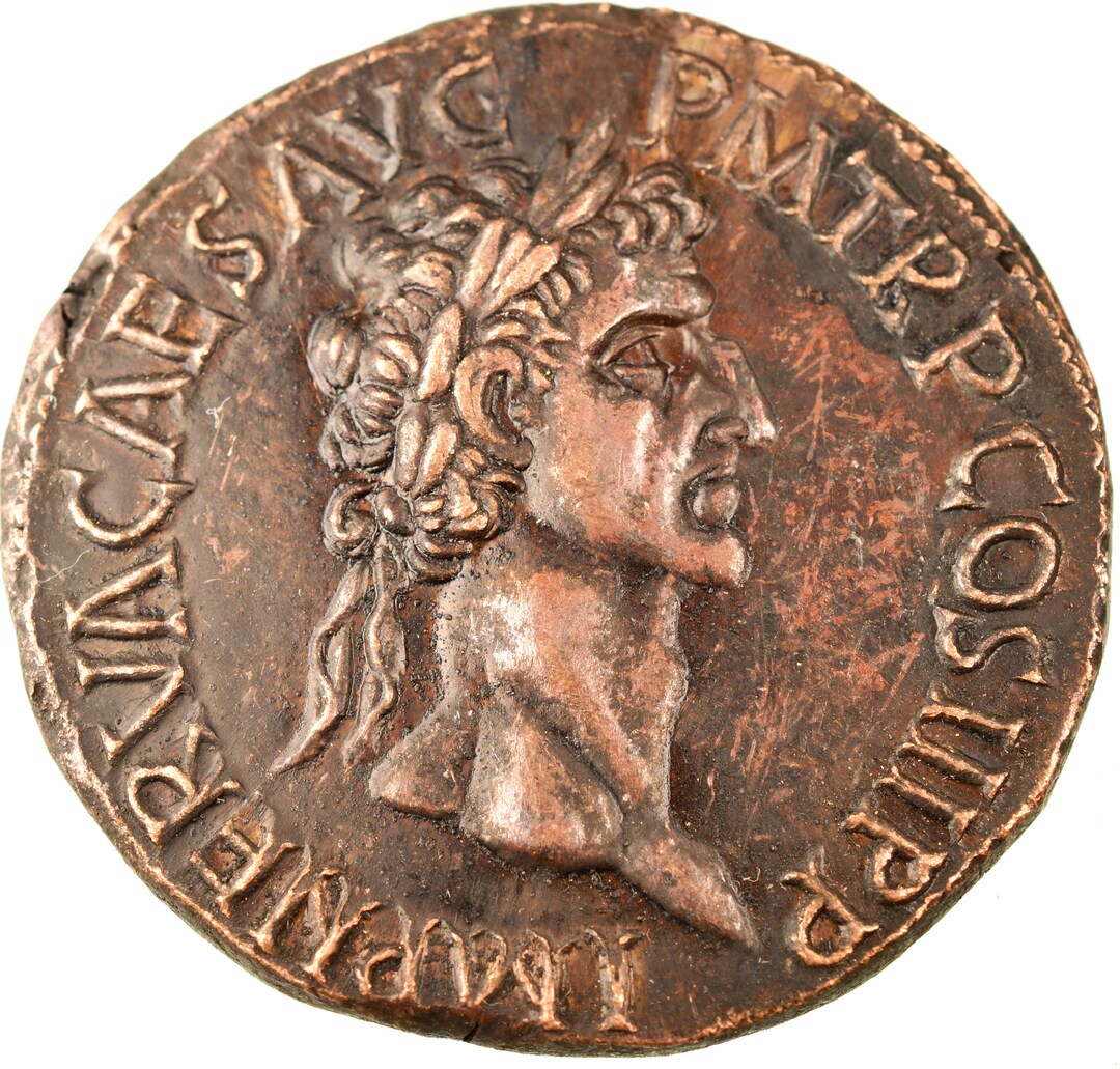 Roman Æ Sestertius of Nerva, Marcvs Cocceivs Bronze Coin - Etsy